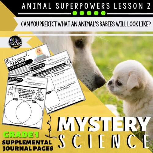 Mystery Science 1st Grade SUPPLEMENT Animal Superpowers Lesson 2 Traits ...