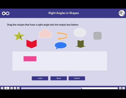 Recognizing Shapes and Angles - 2nd Grade Geometry Self-Grading No-Prep