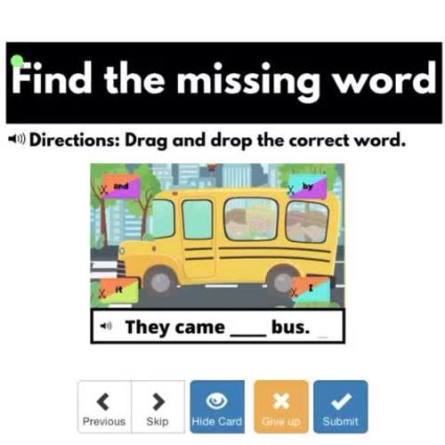 Sight Word Sentences Fill in the blank - Stage 2 - Boom Cards ™ | TPT