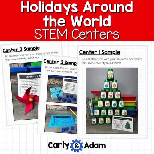 Holidays Around the World STEM Centers and Activities | TPT