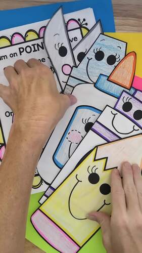 Back To School Writing Crafts for August & September activity with ...