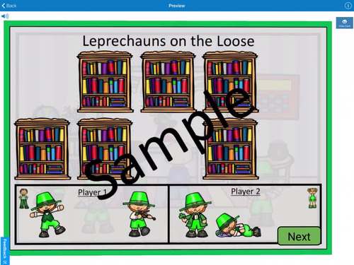 Open Ended Game Let's Take Turns: Leprechauns on the Loose BOOM Deck Speech