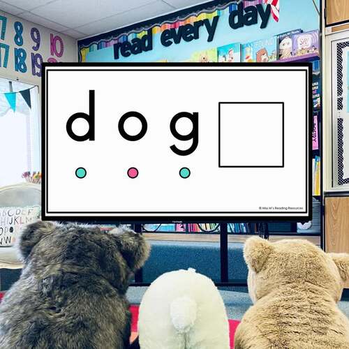 Phonics Games Blending Slides CVC Words Phonics Intervention Digital ...