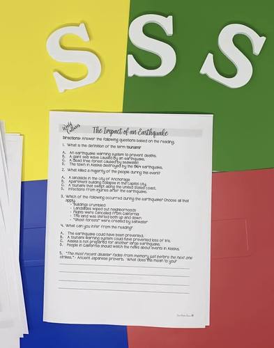 Earthquakes Case Study on the Great Alaskan Earthquake with Google Slides™