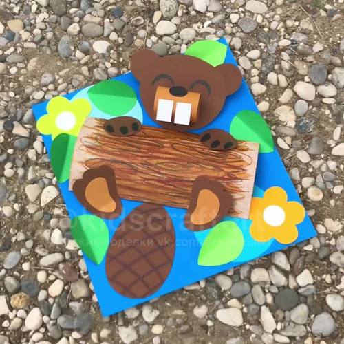 Beaver Craft Forest Woodland Summer Craft Zoo Activities Canada ...