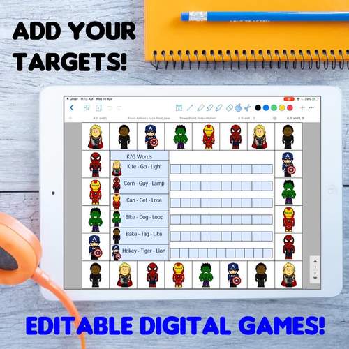 Editable & Interactive No Print Board Games - GROWING BUNDLE - for SLPs