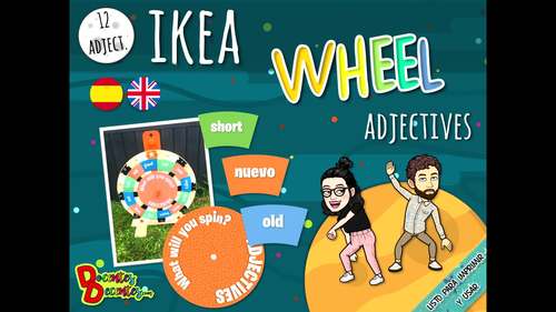 IKEA Wheel ADJECTIVES GAME - Juego de adjetivos (Eng/Esp) by ...