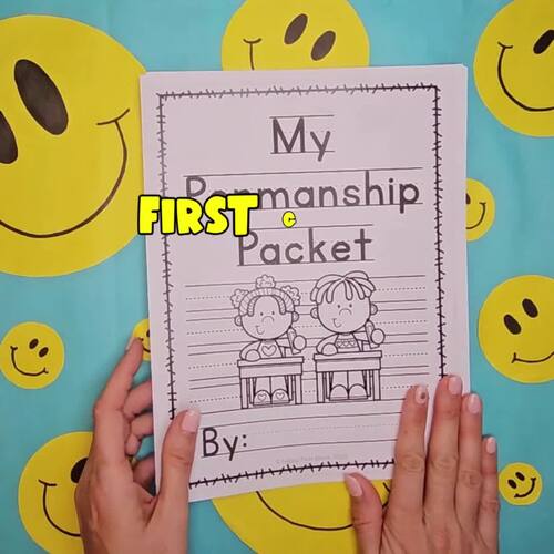 First Grade Penmanship Practice - Writing - Penmanship - Letter Formation