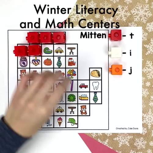 Winter Math and Literacy Center Activities | TpT
