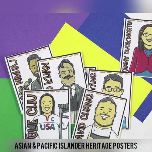 Heritage Month Posters | Black History Latino Heritage Womens History ...