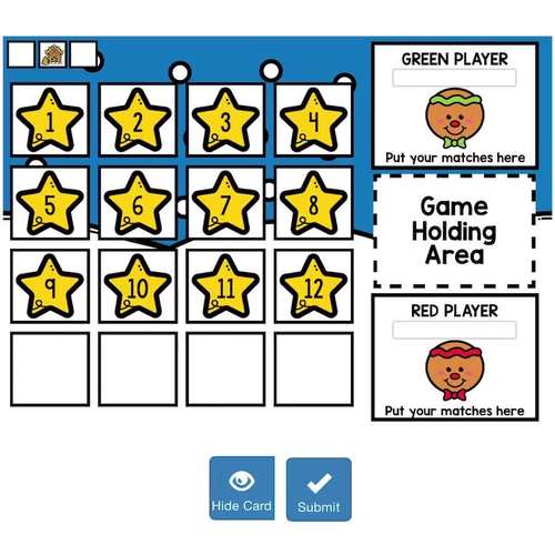 Christmas Vocabulary Memory Game Boom Cards by Logopedista Barbara Furcas