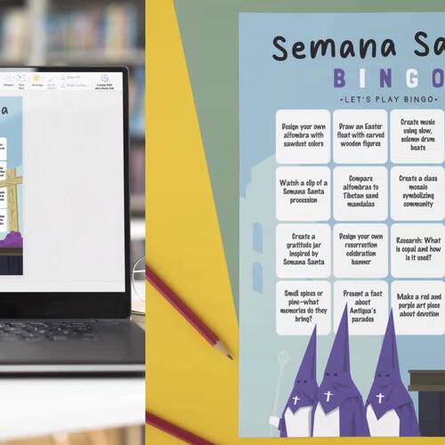 Semana Santa Bingo | Guatemala Holy Week Game | Diversity Activity ...