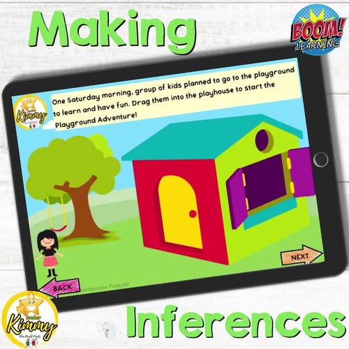 Escape Playground Making Inferences by Teacher Kimmy | TPT