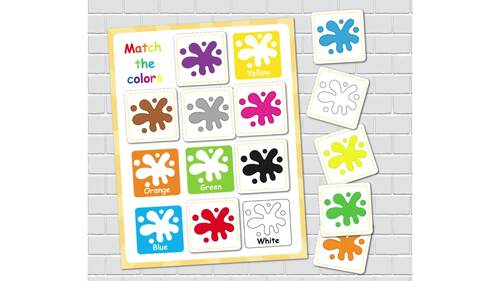 Preschool Activity Pack – Numbers, Shapes & Colors, File Folder Games