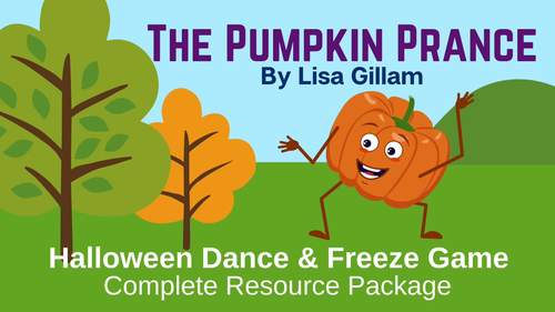 Pumpkin Song, Dance & Freeze Game: Halloween Song Package | Printables ...