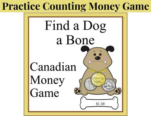 Find a Dog a Bone – Canadian Money Game by Great Kids Activities
