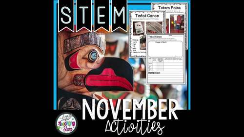 Thanksgiving | November STEM Activities | Google Classroom | TpT