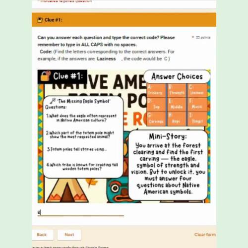 Native American Totem Poles Escape Room | Reading & Social Studies Game