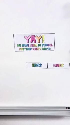 Count the Days of School | Spiral Place Value all Year Long | TPT