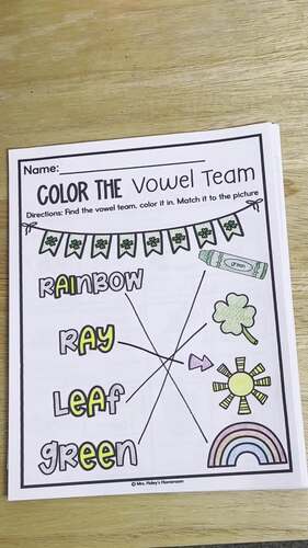 1st Grade March Packet NO PREP | St Patrick's Day Fun Spring Activities ...