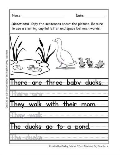 Build Confidence with an OT-Designed Early Writing Journal ...