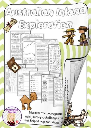 Australian Inland Exploration HASS Unit by Imaginative Teacher | TPT