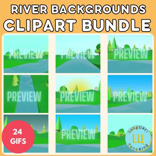 Clipart Gifs River Backgrounds animated Images by Teachers Resource Store