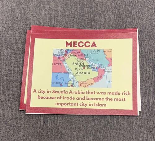 Islamic Empires: Middle East Word Wall Cards for Middle School | TPT