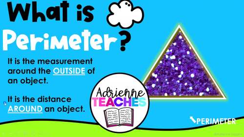 Perimeter & Area Mini Lesson - PPT & Google - Distance Learning | TPT