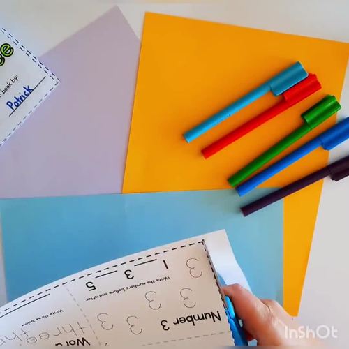 Numbers 1 to 10 Printable Books - Foldables by Mathful Learners | TpT