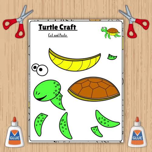 Sea Turtle Craft | Ocean Animals | Summer Theme Activities | Under the Sea