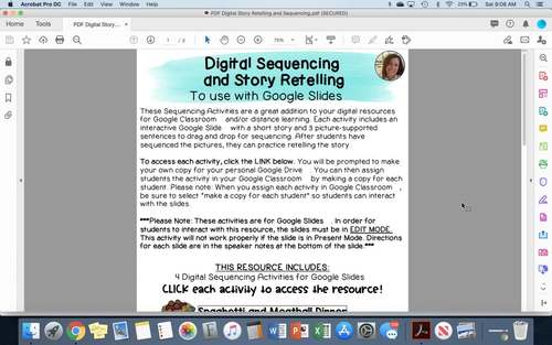 DIGITAL Sequencing and Story Retelling BUNDLE for Google Slides ...