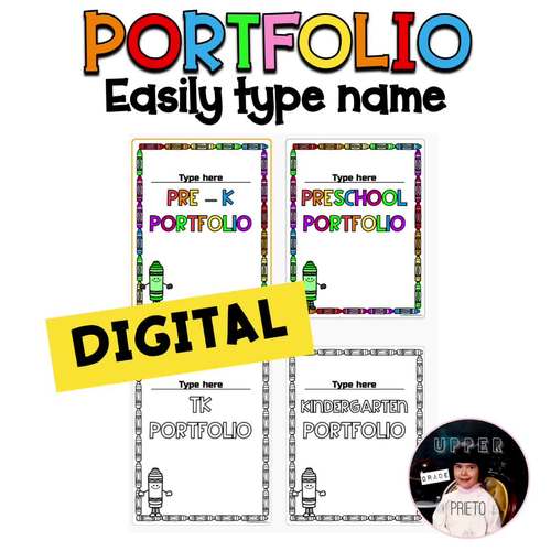 200 pages Preschool to Kindergarten Portfolio or Memory Book | TPT