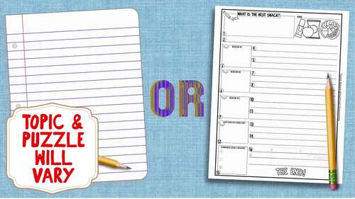 2nd Grade Opinion Paragraph Writing | What is the Best Restaurant? Lesson