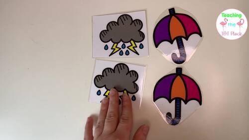 Weather Toddler Packet by Teaching the TOT Flock | TPT