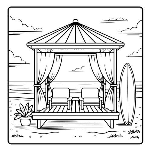 Kawaii Summer Coloring Pages | 60 Cute & Fun Summer Designs | PDF + PNG