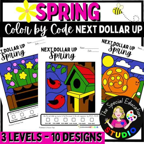 Spring ACTIVITIES BUNDLE Special Education Differentiated LIFE SKILLS ...