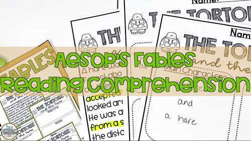 Reading Comprehension Passage & Questions 2nd Grade The Tortoise & the Hare