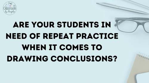 Drawing Conclusions Task Cards | Reading Comprehension | PDF & Google Forms