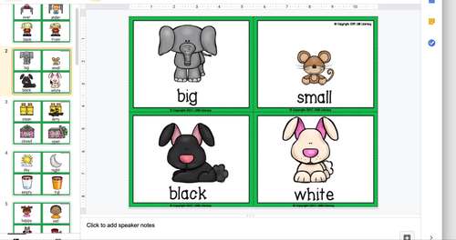 ESL Activities, Digital Flashcards and Activities , Opposites by LMB ...