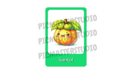 Harvest of Health: Educational Fruits and Vegetables Flashcards for ...