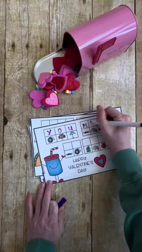 Valentines Crack the Code | Print & Digital | February Activities