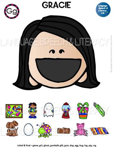 No Print Articulation | No Prep Articulation G Sound Scenes | Distance ...