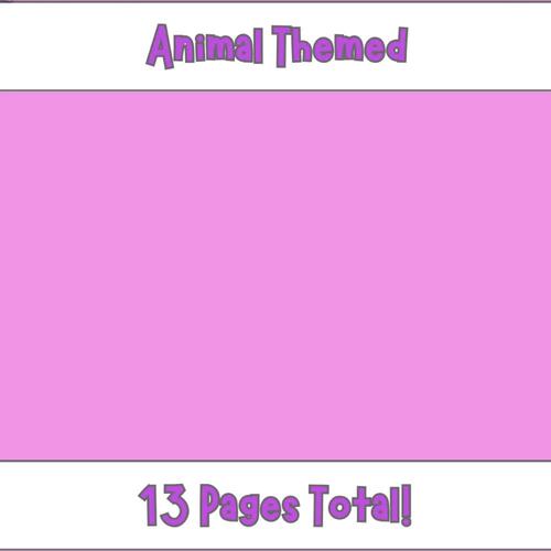 Preschool Mother's Day Activity | Mother & Baby Animal Coloring Pages Craft