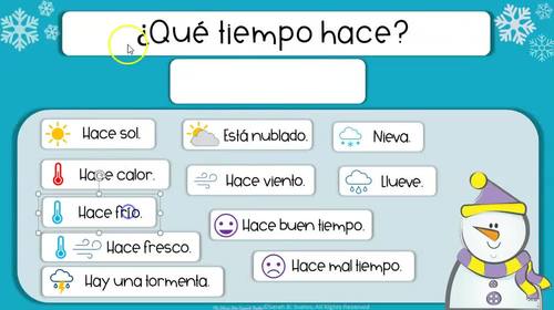 Spanish Mensajes de la Manana EL TIEMPO snowman muñecos de nieve winter ...