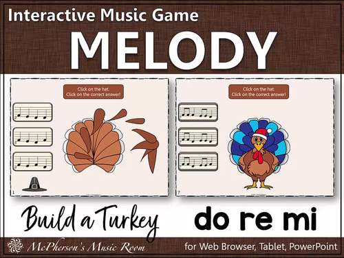 Solfege | Thanksgiving Music | Do Re Mi Interactive Melody Game {Build ...