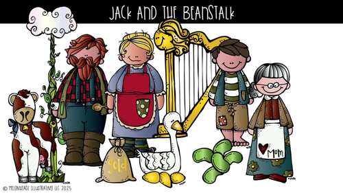 Jack and the Beanstalk clip art Literature clip art Book Companion COLORED