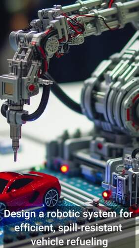 Science Fair Project (Robotics in Automotive) | RoboRefuel | Scientific ...