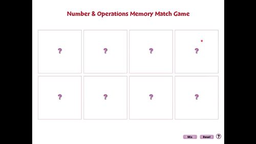 Five Strands of Math: Memory Match Game - PC Gr. PK-2 by CCP Interactive