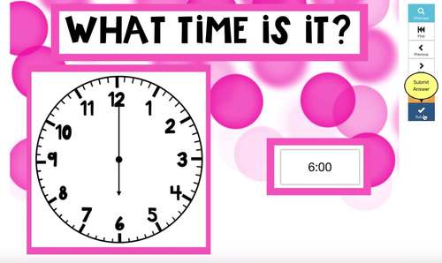 Telling Time Boom Cards by Miss Johnson Teaches | TPT
